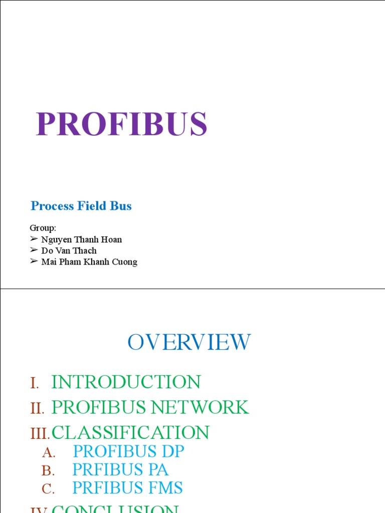 Profibus: Process Field Bus | PDF | Osi Model | Automation