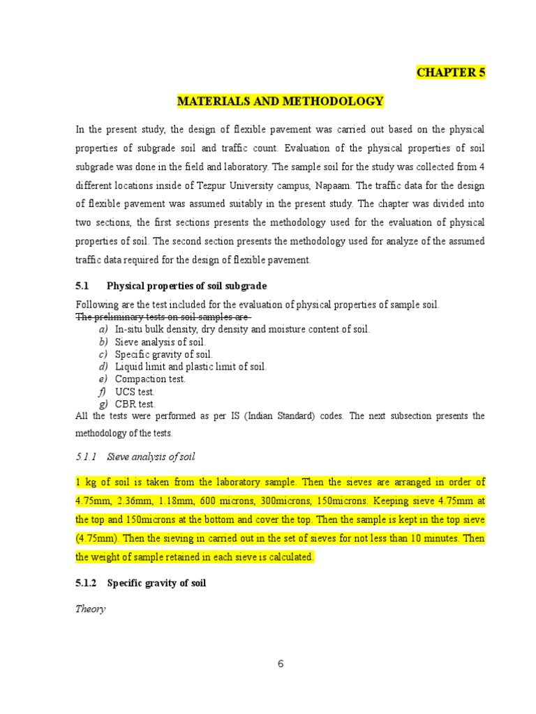 Materials and Methodology | PDF | Soil | Nature