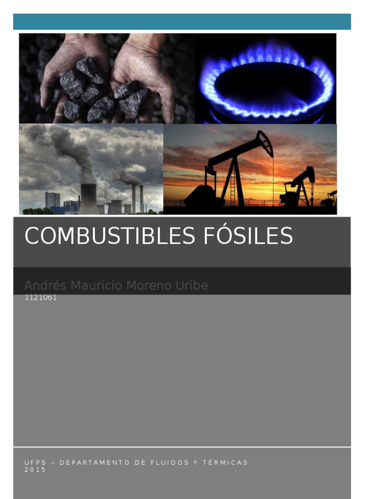 Tipos y características de combustibles fósiles | PDF | Gas natural ...