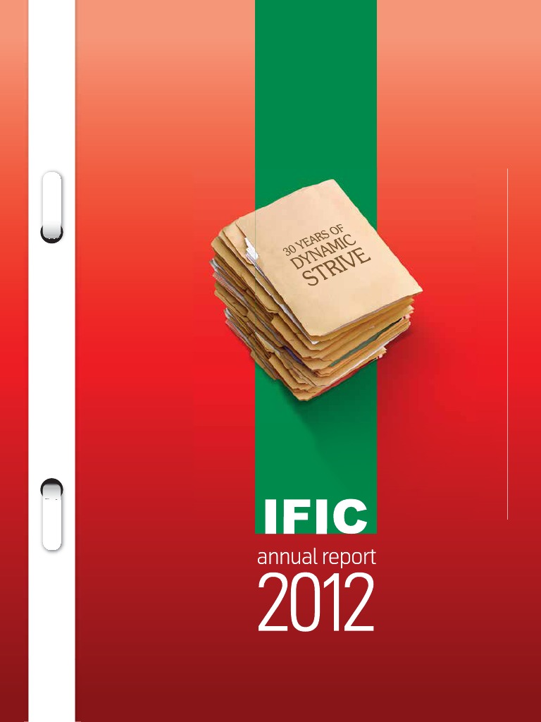 Ific Bank Annual Report 2012 | PDF | Banks | Financial Statement