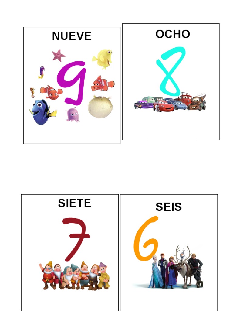 Numeros Disney | PDF