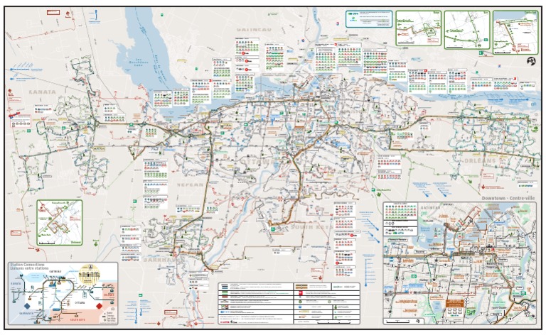OC Transpo System Map | PDF