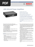 Plena Voice Alarm Controller LBB1990/00 | PDF | Microphone | Amplifier