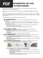 Triptico Ecosistema Terrestre | PDF | Ecosistema | Suelo