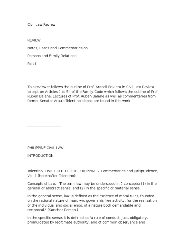 Civil Law Review Notes | PDF | Ex Post Facto Law | Mortgage Law