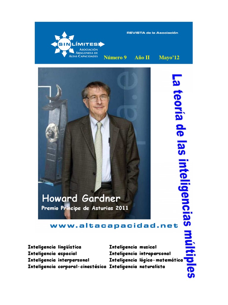 Inteligencias Multiples Howard Gardner Libro Completo Pdf - Leer un Libro