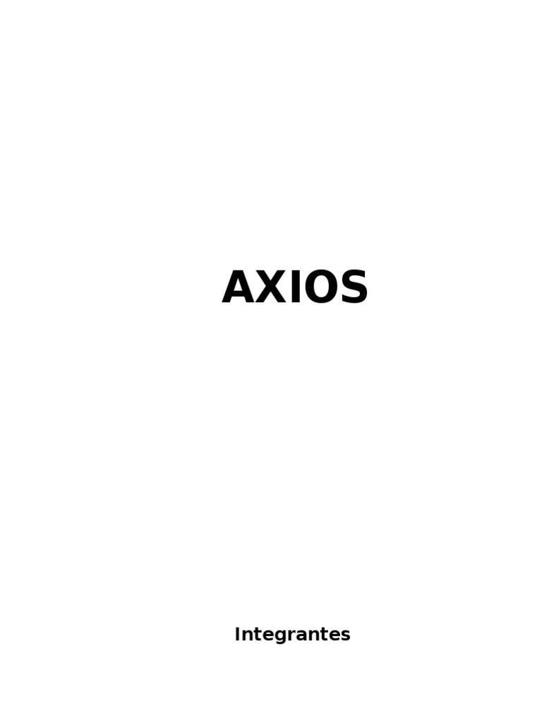AXIOS | PDF | Cocina, comidas y vino
