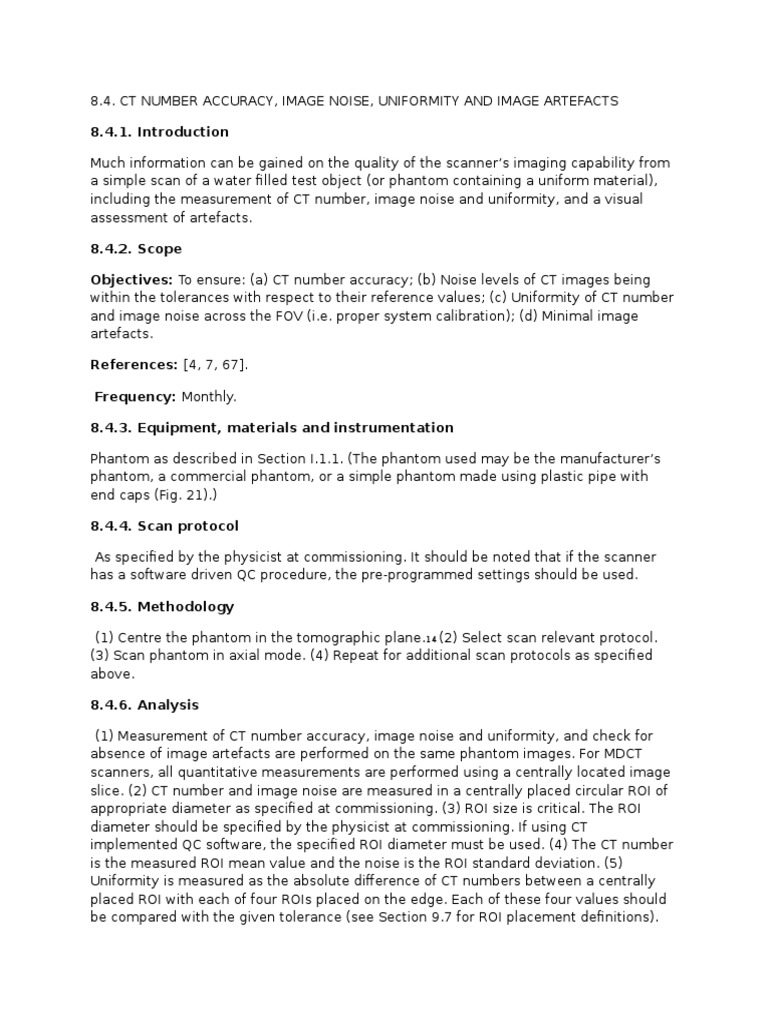 CT Number | PDF | Ct Scan | Image Scanner