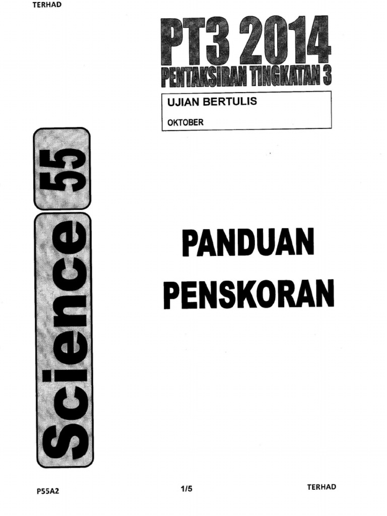 pt3 Skema Jawapan | PDF