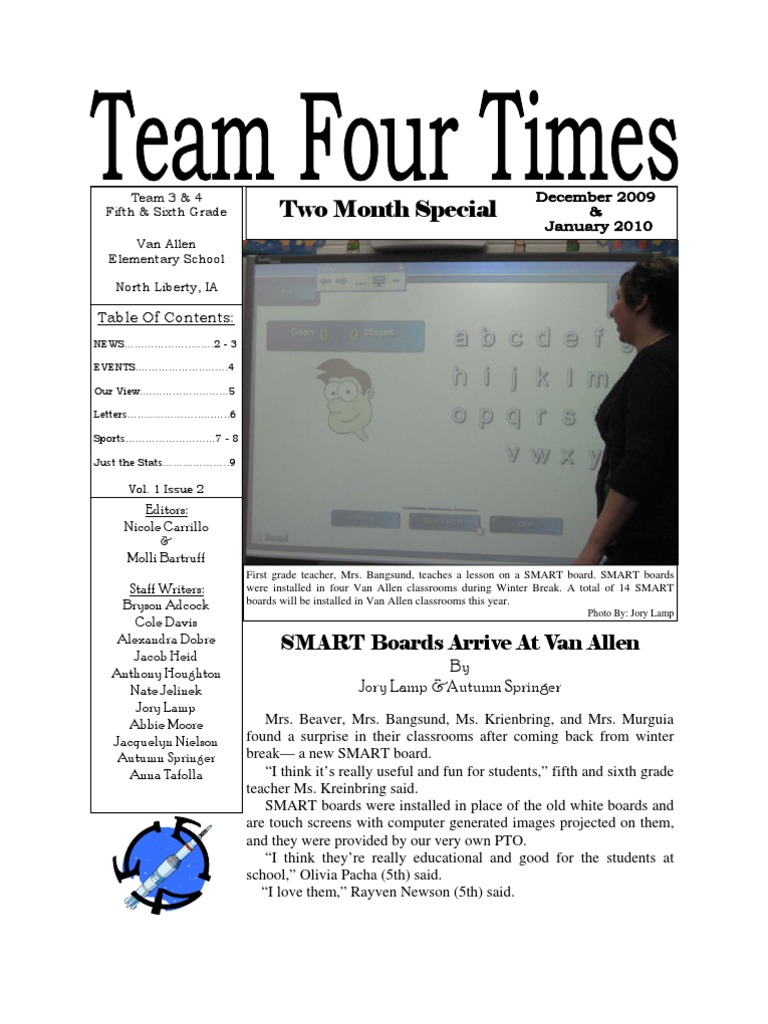 Team 4 Times Jan | PDF | Leisure