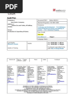 Internal Audit Opening Meeting Template | PDF | Business