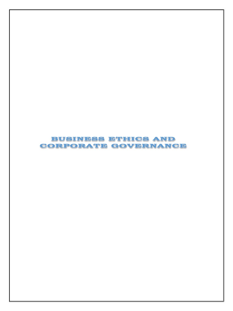 BECG Assignments | PDF | Corporate Social Responsibility | Chairman