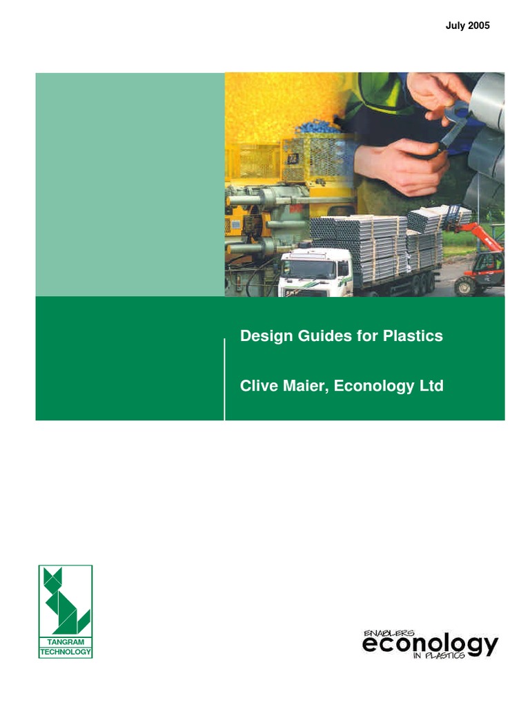 Design Guides For Plastics | PDF | Screw | Bearing (Mechanical)