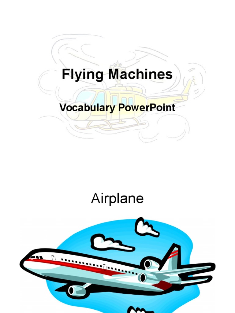 Aircraft Vocabulary | PDF