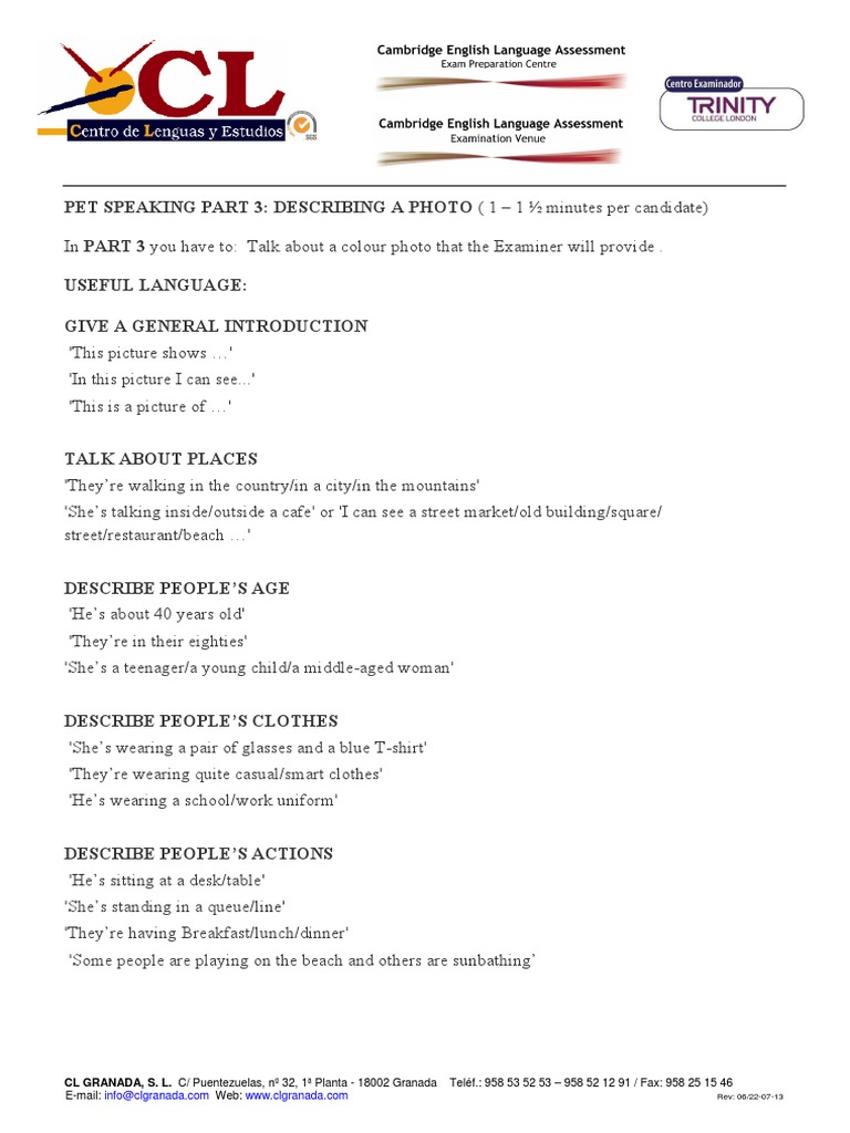Pet Photo Description Guidelines | PDF | Art