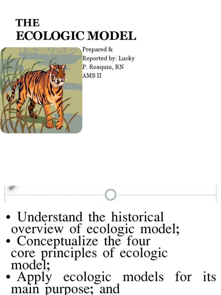 All About Ecologic Model | Ecology | Behavior