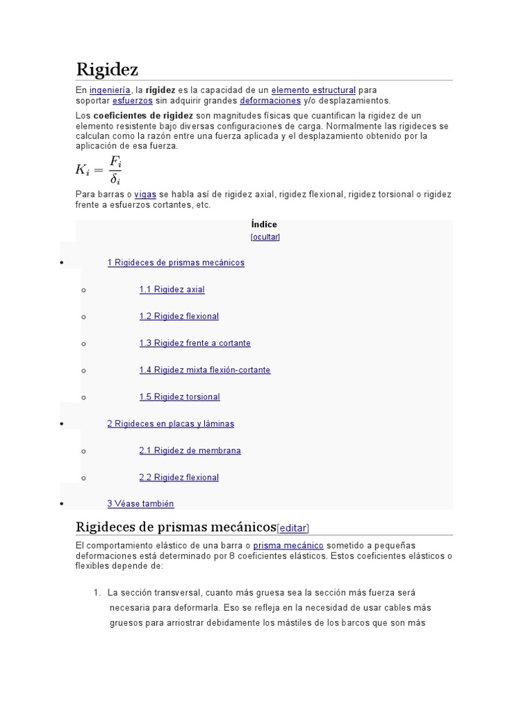 Rigid Ez | PDF | Rigidez | Análisis estructural