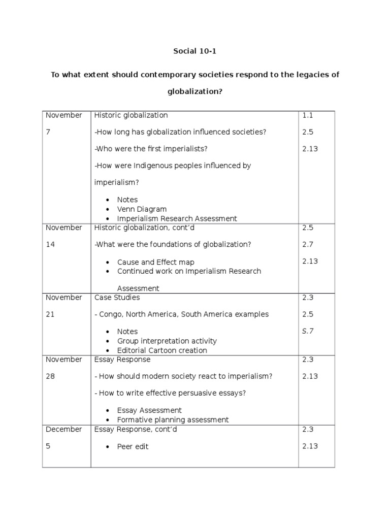 Unit2 Historic Globalization | PDF | Foreign Language Studies | History