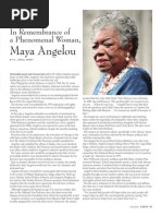 Maya Angelou Life Quiz | PDF | Maya Angelou