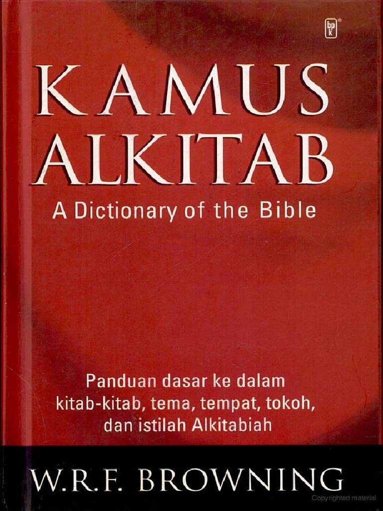 KAMUS ALKITAB KRISTEN PROTESTAN