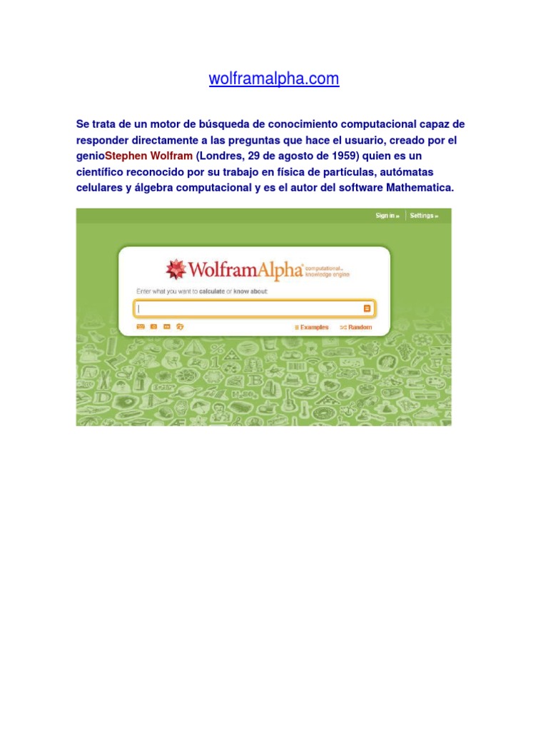 Wolfram Alpha | PDF | Matriz (Matemáticas) | Valores propios y vectores ...
