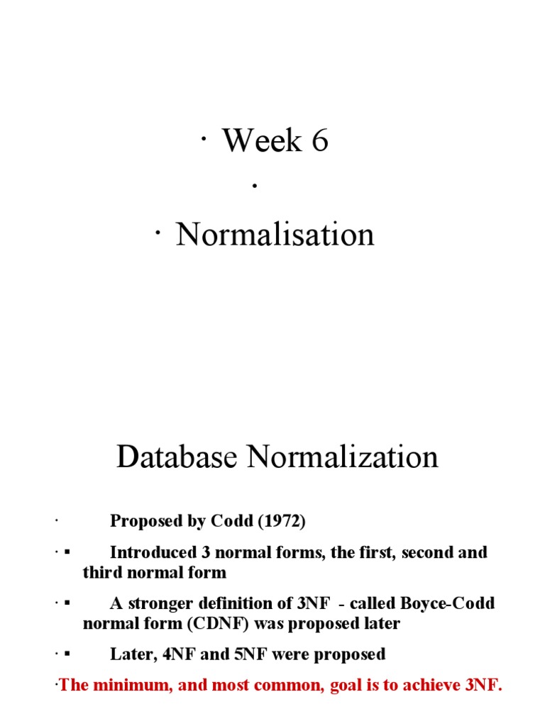Normalisation | PDF | Relational Model | Information Technology Management