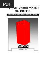 Rycroft Calorifier Catalogue | PDF | Water Heating | Heat Exchanger