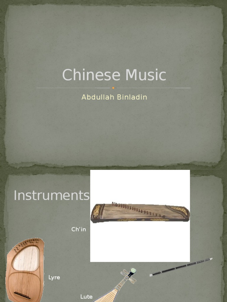 Chinese Music Abdullah | PDF
