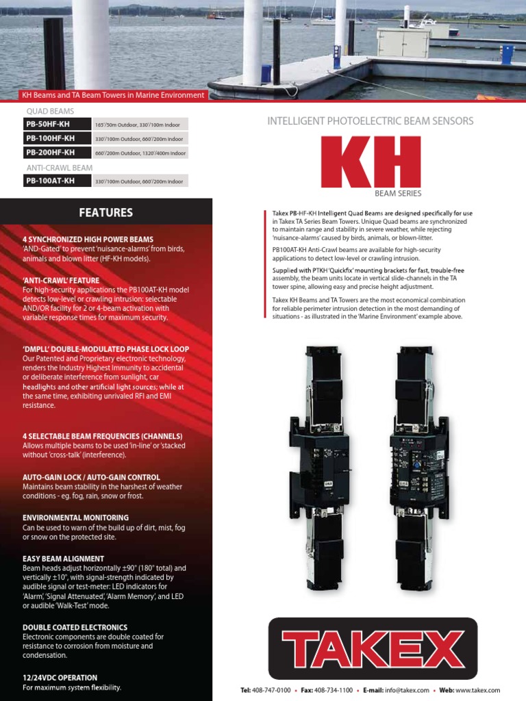 Takex PB-50HF-KH Data Sheet | PDF | Electromagnetic Interference | Relay