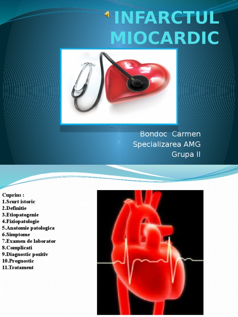 INFARCTUL MIOCARDIC