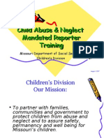 Form 22 | PDF | Child Abuse | Child Neglect