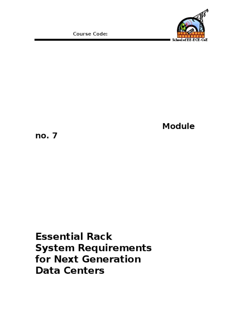 Essential Rack System Requirements For Next Generation Data Centers ...
