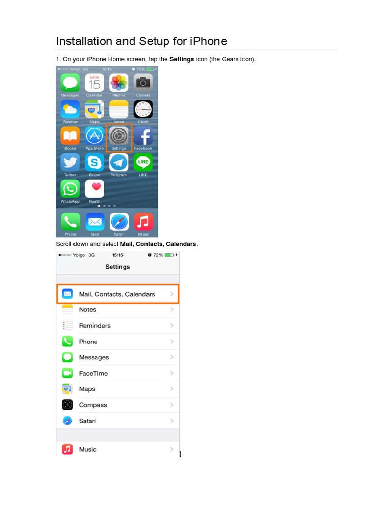 Manual ZIMBRA Iphone | PDF | Finance & Money Management | Computers
