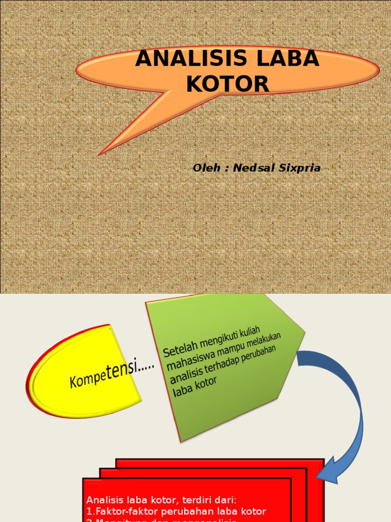 Analisis Laba Kotor | PDF