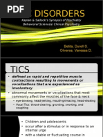 Understanding Tic Disorders: Types & Criteria | PDF | Tourette Syndrome ...