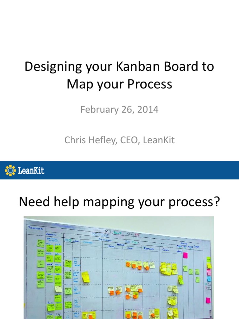 Designing Your Kanban Board To Map Your Process PDF | PDF | Business ...