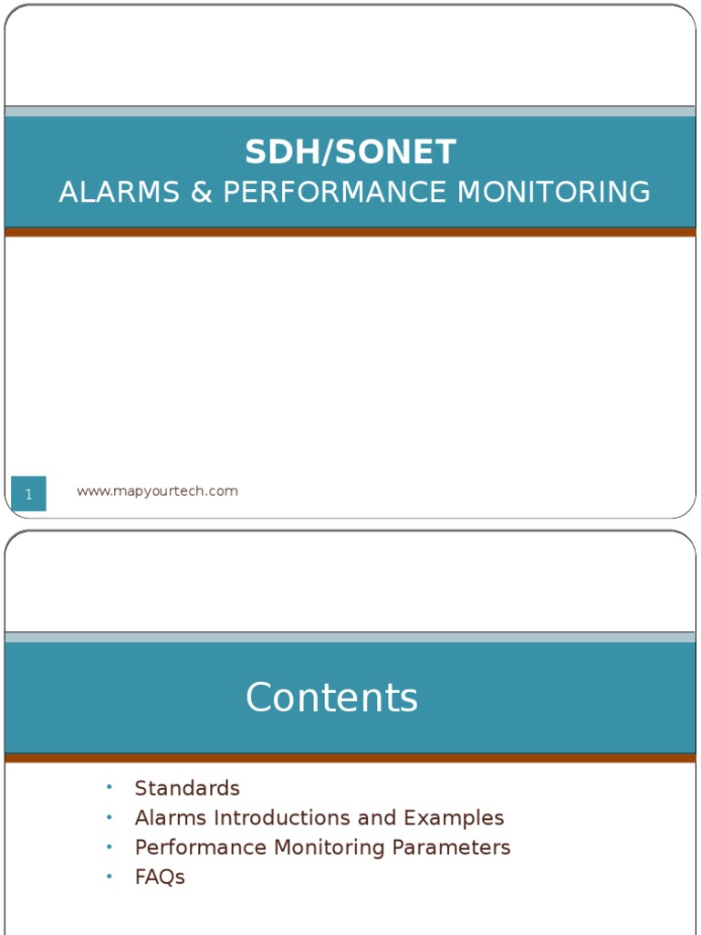 SDH Alarms | PDF | Telecommunications Standards | Electrical Engineering