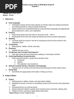 Detailed Lesson Plan in MTB-MLE 3.docx | Lesson Plan | Adjective