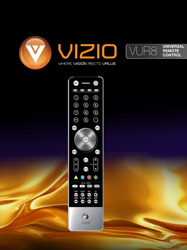 Control Remoto Vizio TV | PDF | Set Top Box | Remote Control