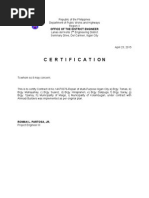 DPWH Certificate of Accreditation | PDF | Government | Business