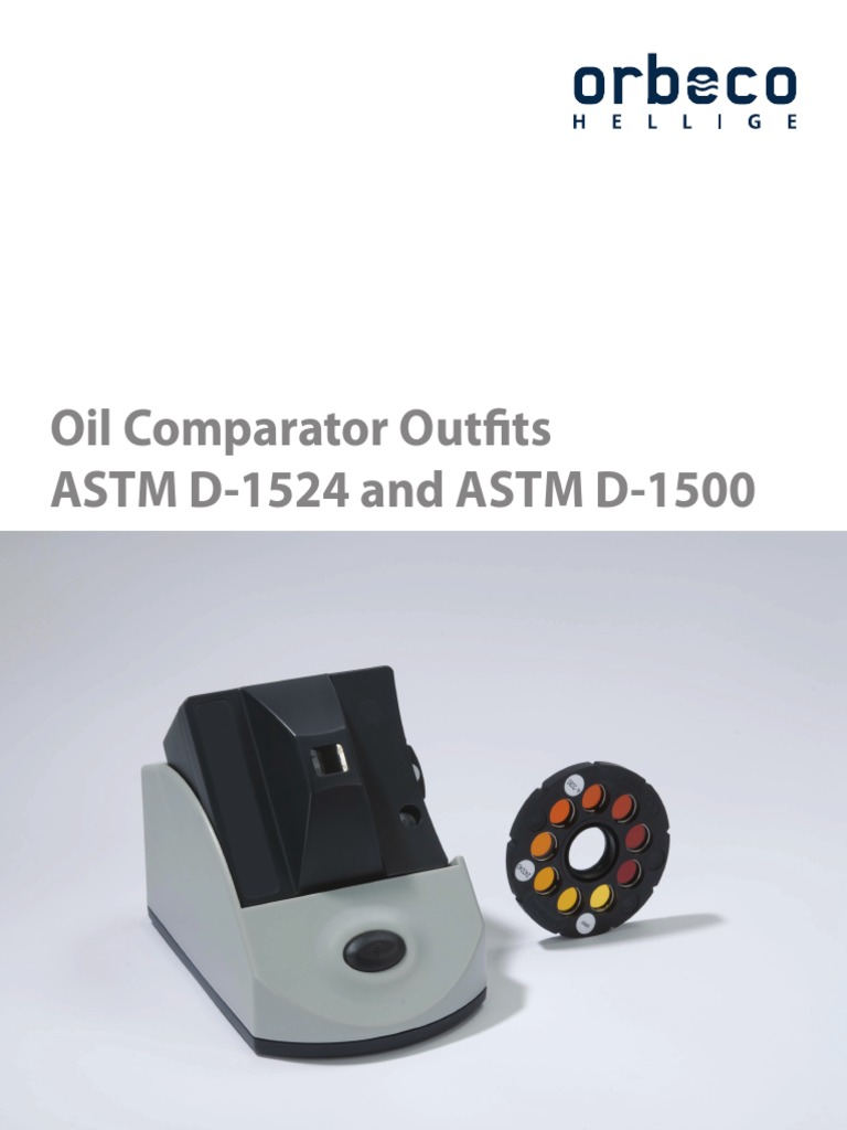 Oil - ASTM D-1500 | PDF