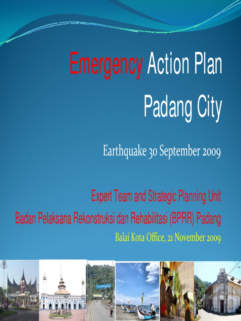 BPRR - Padang Emergency Action Plan | PDF | Public Sphere | Economies