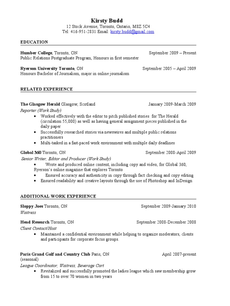 Ivy Resume | PDF | Mass Media | Communication