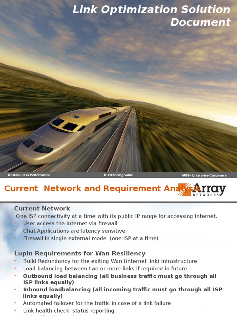 Solution Document For Link LoadBalancer | PDF | Load Balancing (Computing) | Domain Name System