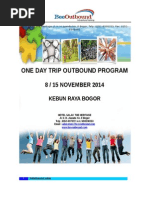 Surat Penawaran Kegiatan Gathering & Outbound | PDF