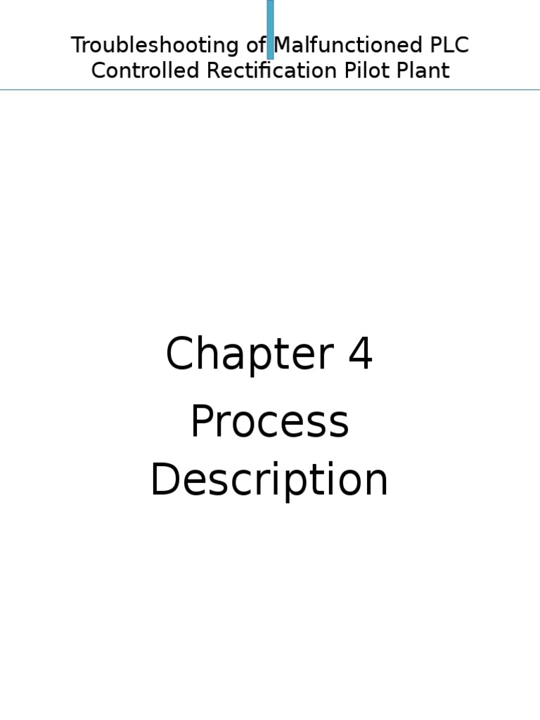 Chapter 4 (Process Description) | PDF | Distillation | Phases Of Matter