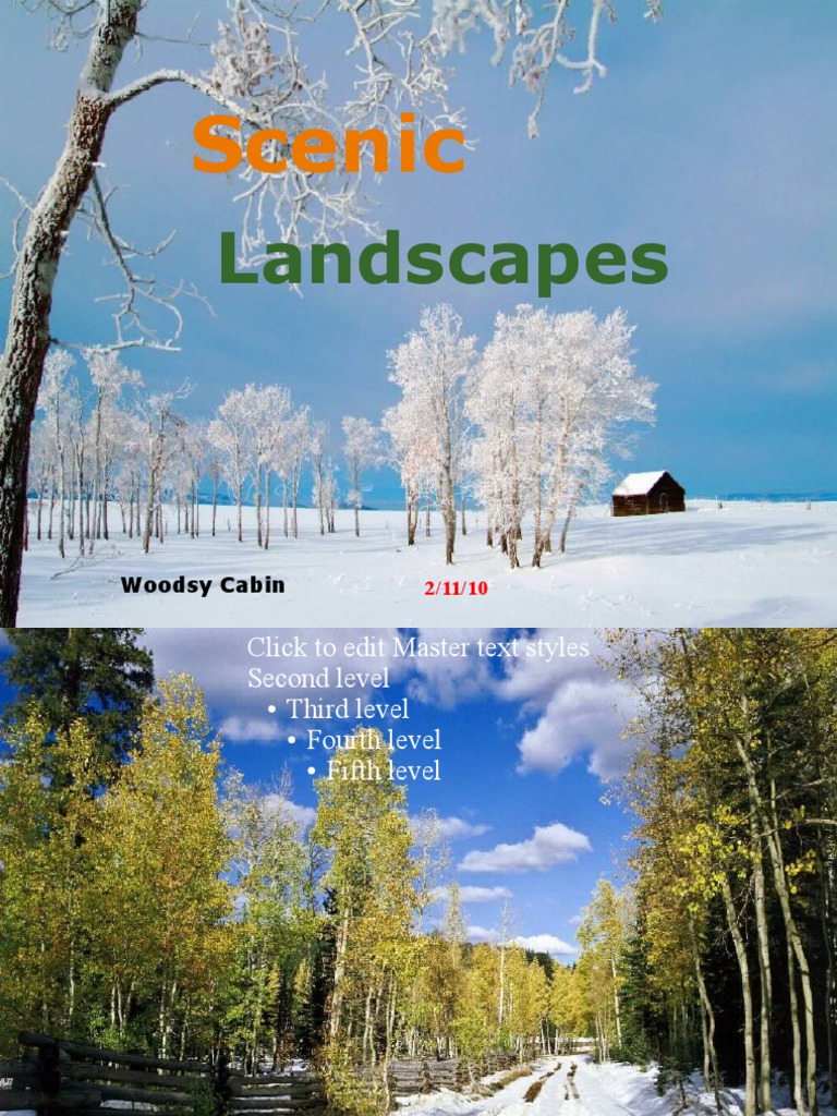 Scenic Nature Landscapes Collection | PDF