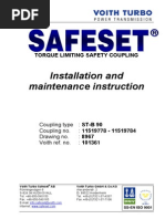 Safeset Torque Limiting Couplings | PDF | Valve | Bearing (Mechanical)