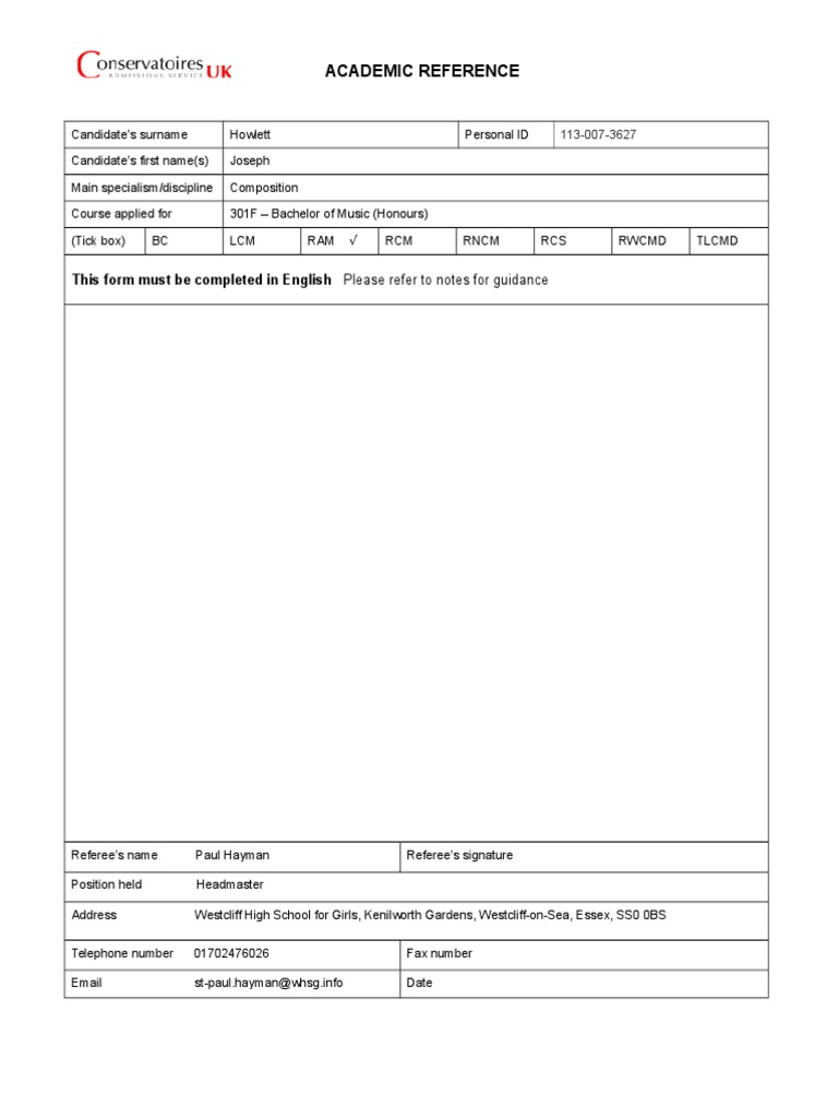 Academic Reference for Music Course | PDF | Art