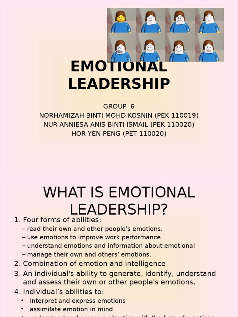 Emotional Leadership | PDF | Emotional Intelligence | Leadership
